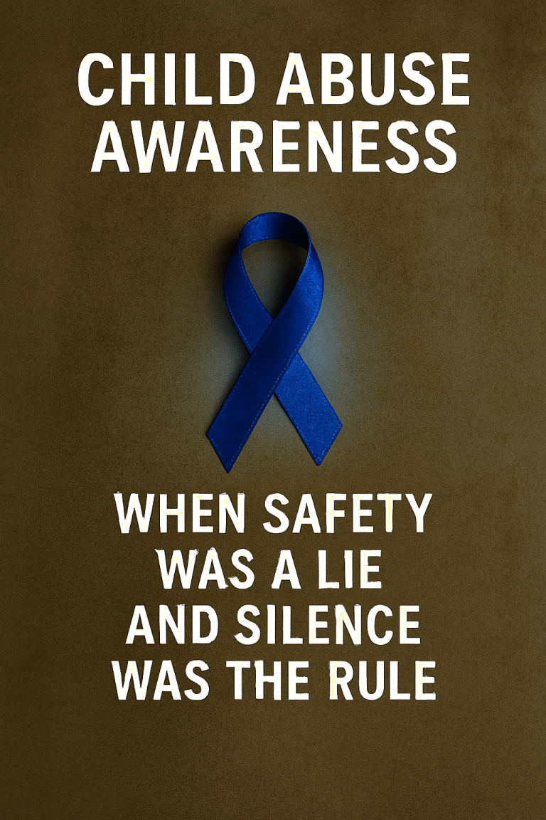 Child Abuse Awareness: When Safety Was a Lie and Silence Was the Rule ...